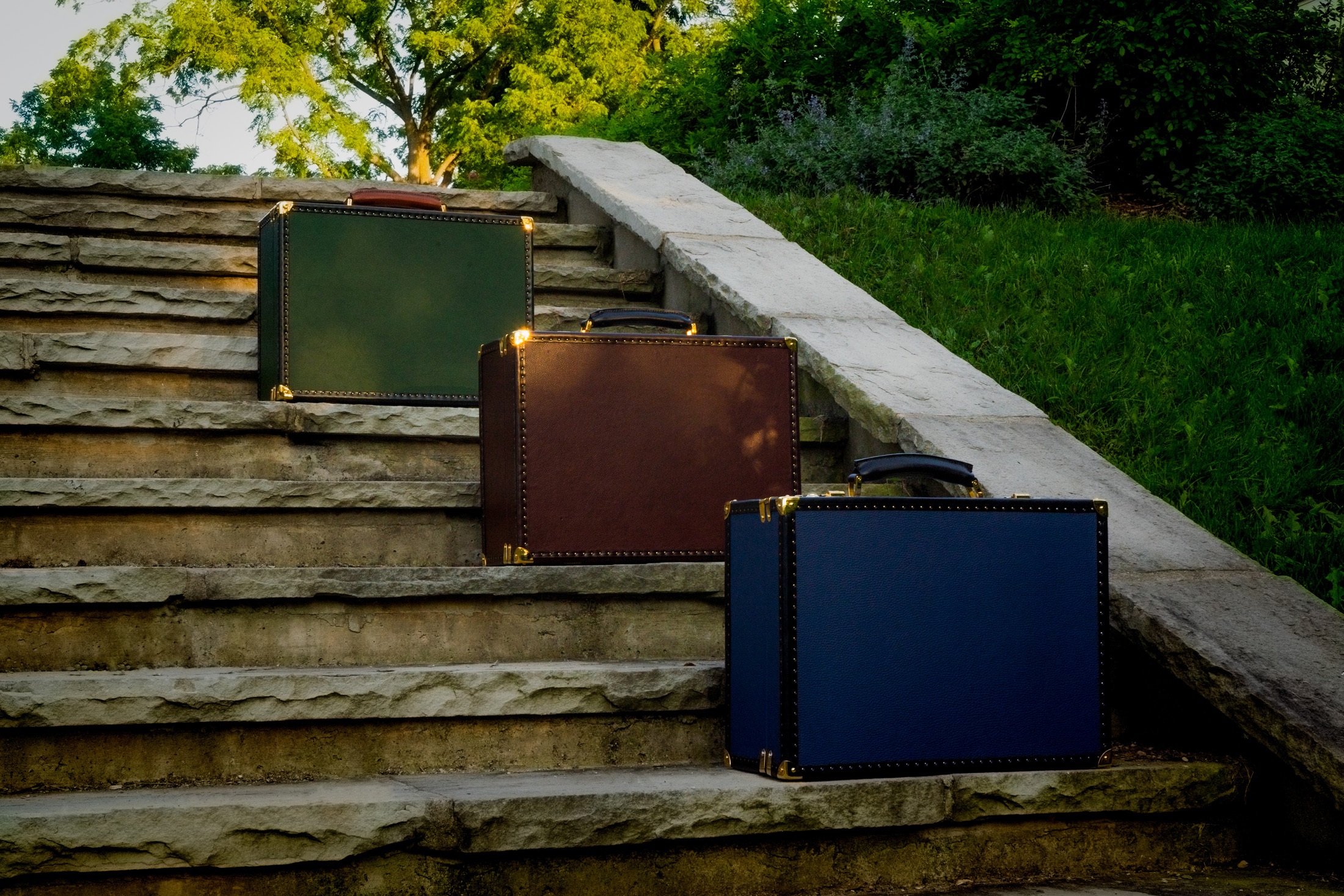 The Old-Time Elegance of Christopher Howard Suitcases | NUVO
